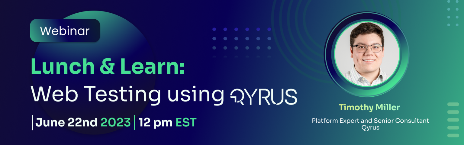 Web Testing Using Qyrus
