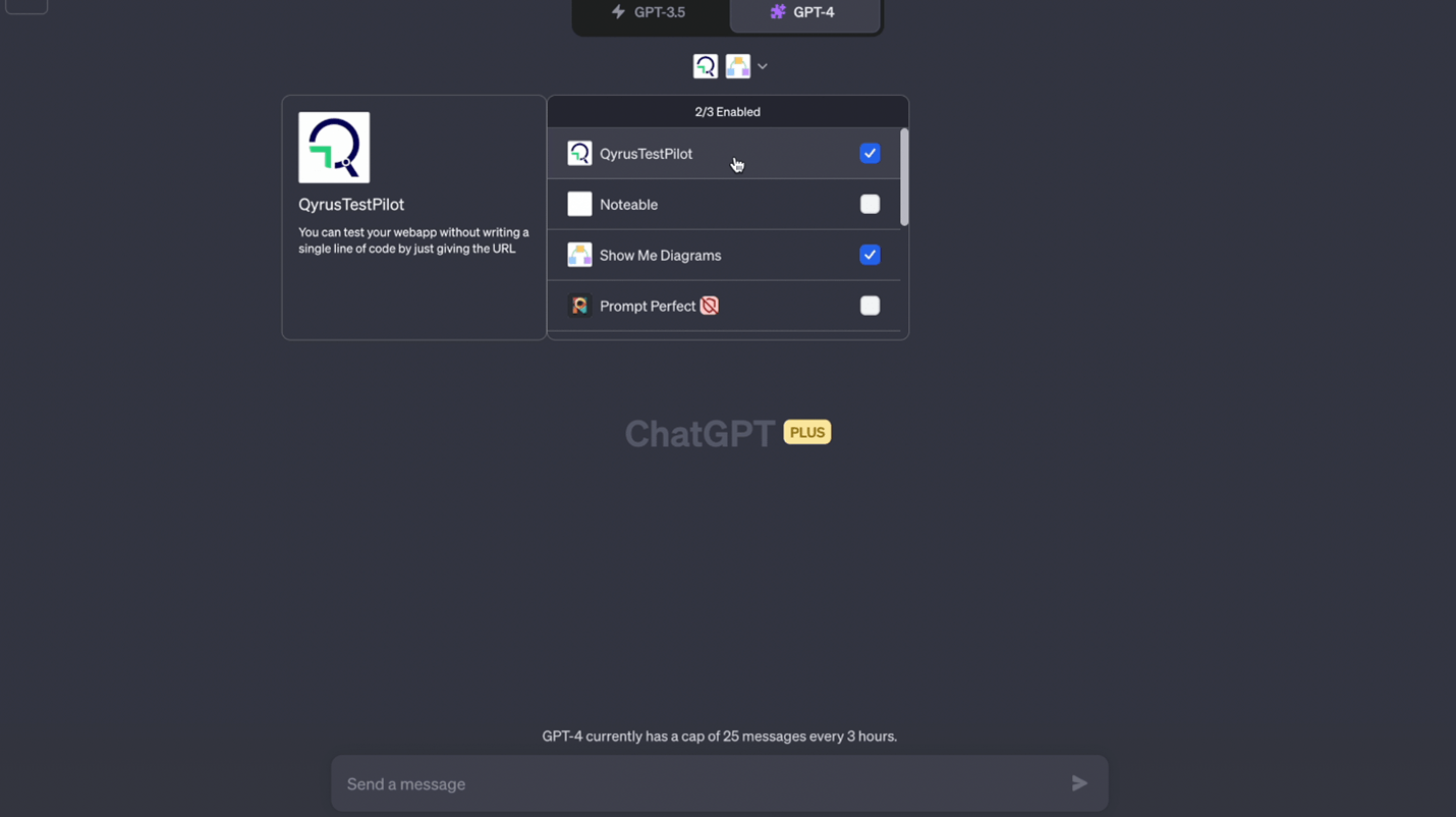 Powerful Testing with QyrusTestPilot: A ChatGPT Plugin