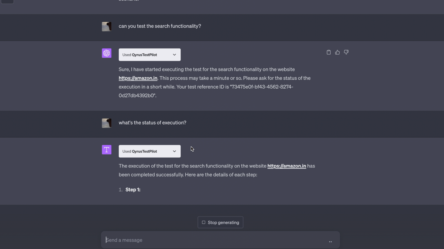 Powerful Testing with QyrusTestPilot: A ChatGPT Plugin