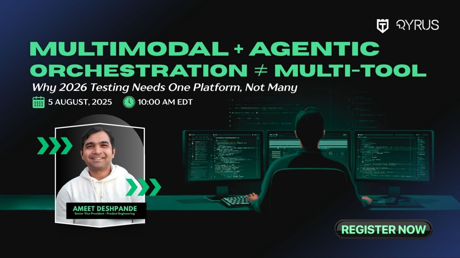 Multimodal + Agentic Orchestration ≠ Multi-Tool - Qyrus